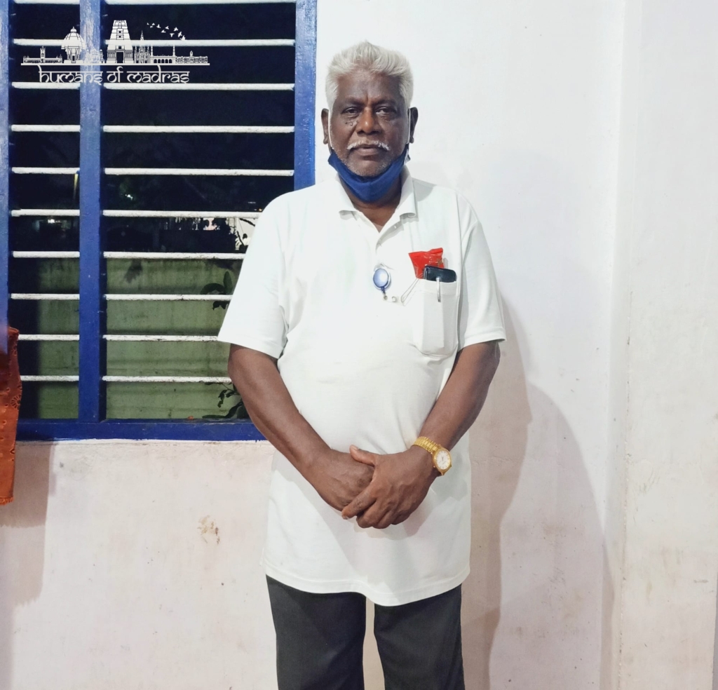 To live is to serve – Humans Of Madras